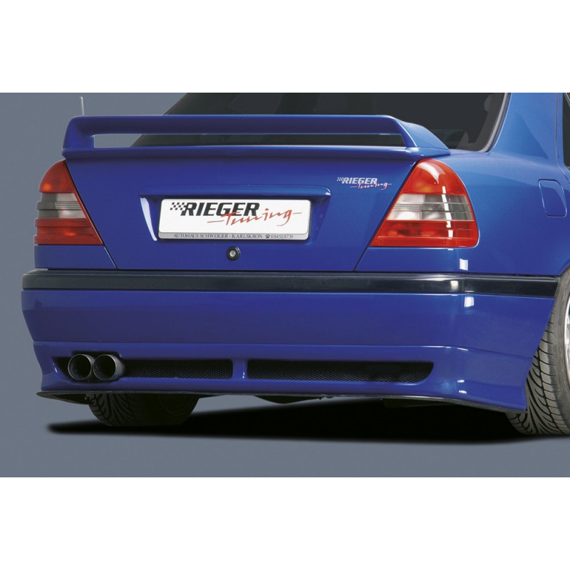 Ajout de pare-chocs arrière "Rieger Tuning" pour MERCEDES CLASSE C (W202)